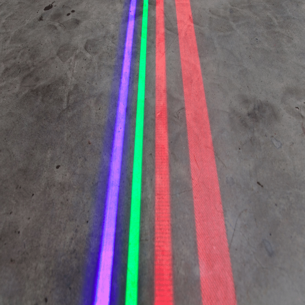 Top Floor Laser Line Projector - RED | Image Projection