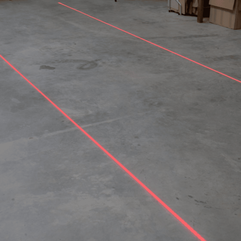 Top Floor Laser - RED - Image Projection